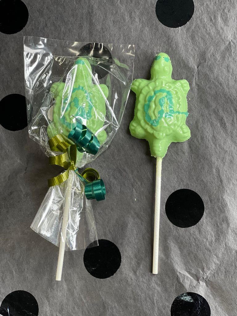 Chocolate Turtle Sucker – Fun Factory Sweet Shoppe