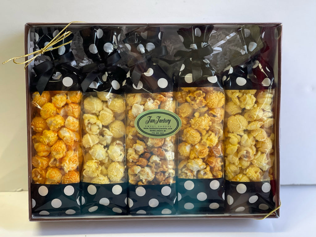 Popcorn Assortment - Gift Box – Fun Factory Sweet Shoppe