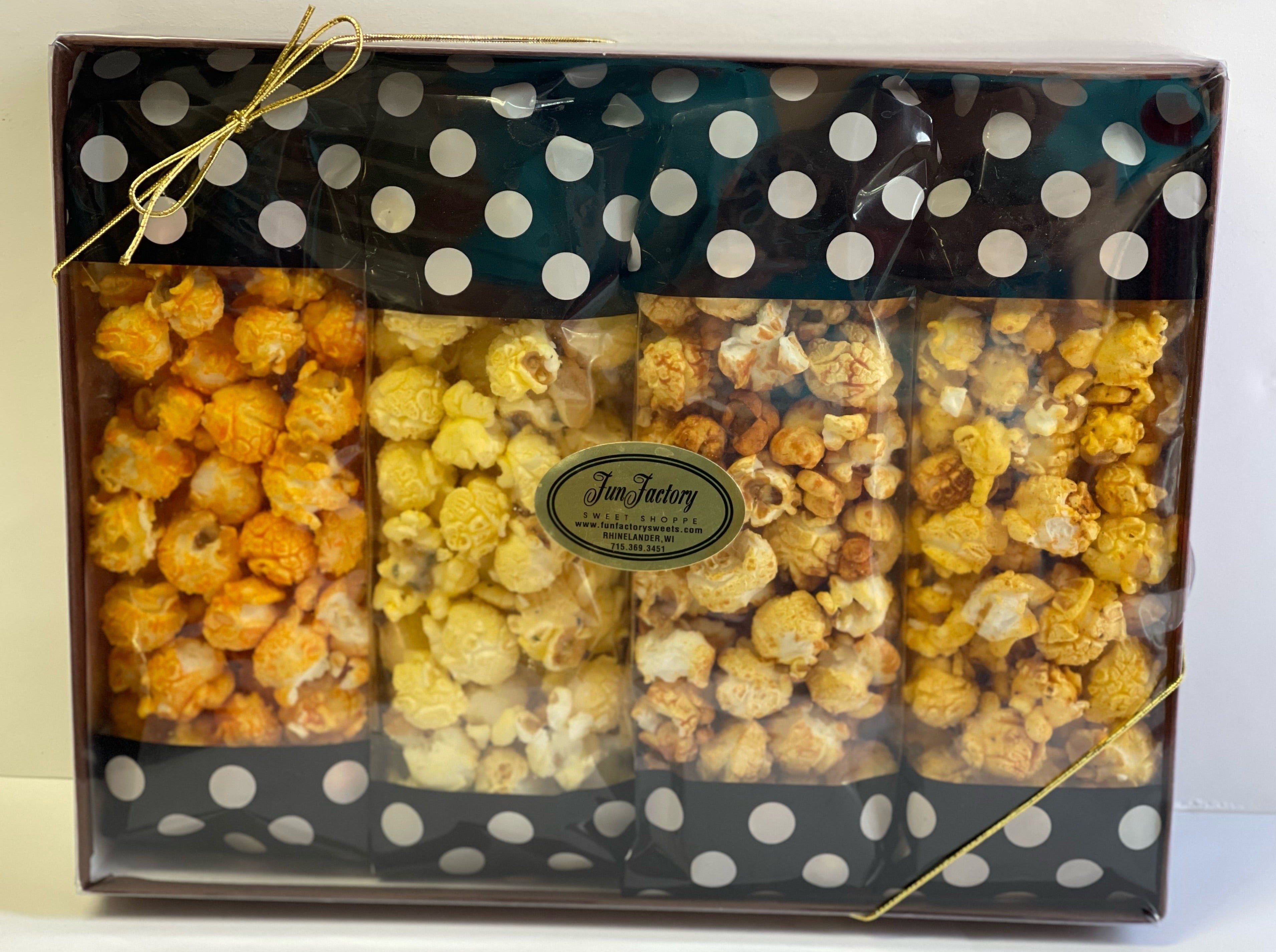 Popcorn Assortment - Gift Box – Fun Factory Sweet Shoppe