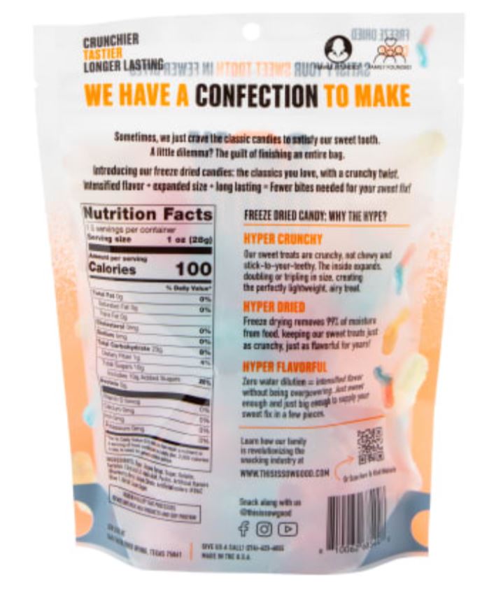 Sow Good Freeze Dried Candy – Fun Factory Sweet Shoppe