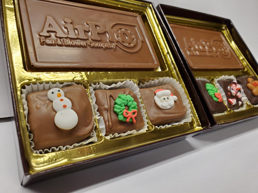 Custom Logo Chocolate Gift Box – Fun Factory Sweet Shoppe