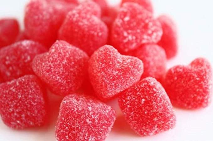 Cherry Jelly Hearts – Fun Factory Sweet Shoppe