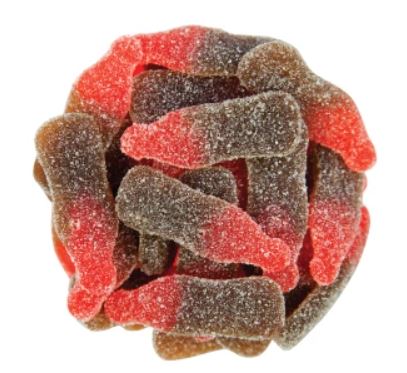 Sour Gummy Cherry Cola Bottles – Fun Factory Sweet Shoppe