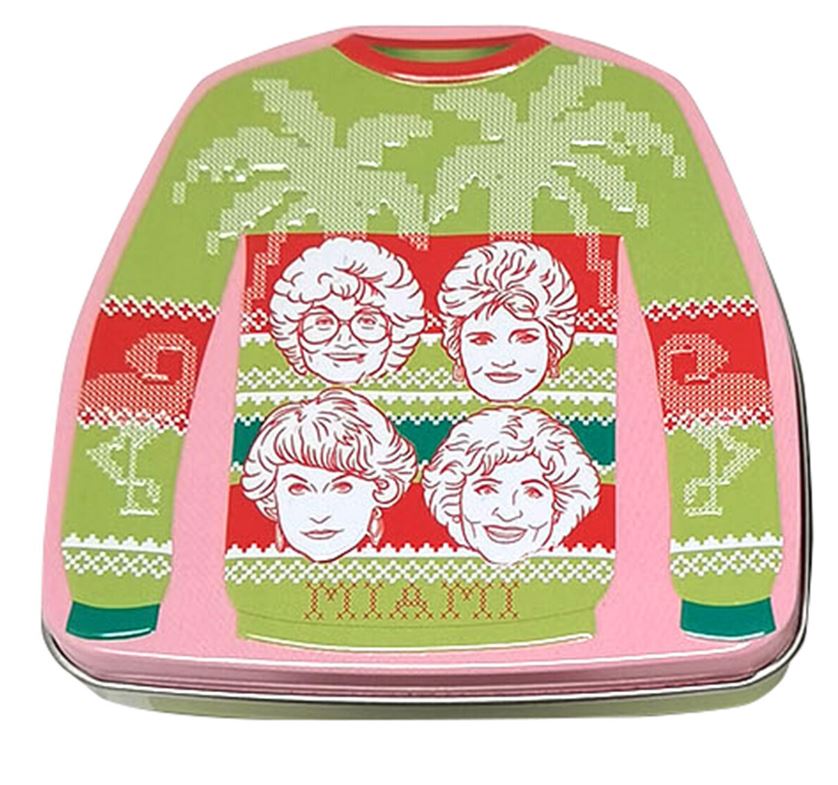 Golden Girls Palm Sweater Candy Filled Tin – Fun Factory Sweet Shoppe