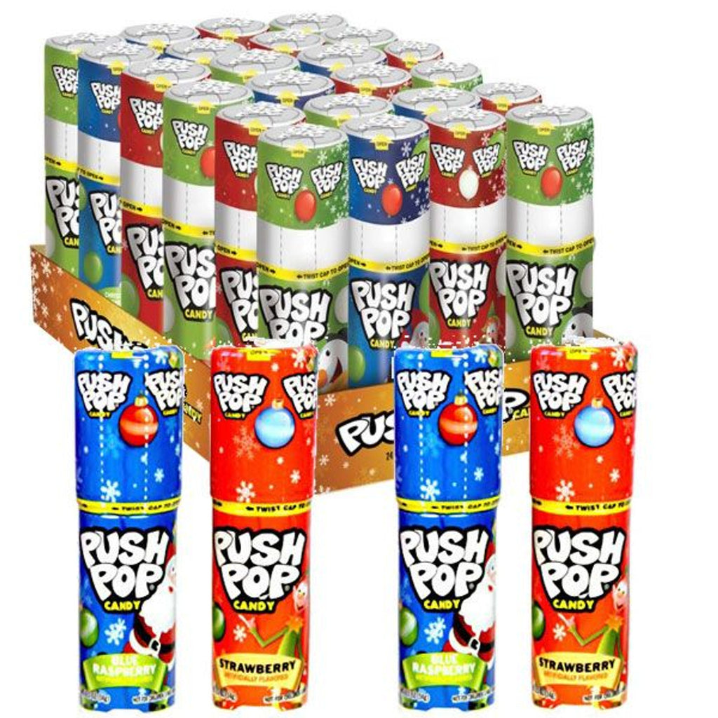 Christmas Push Pops – Fun Factory Sweet Shoppe