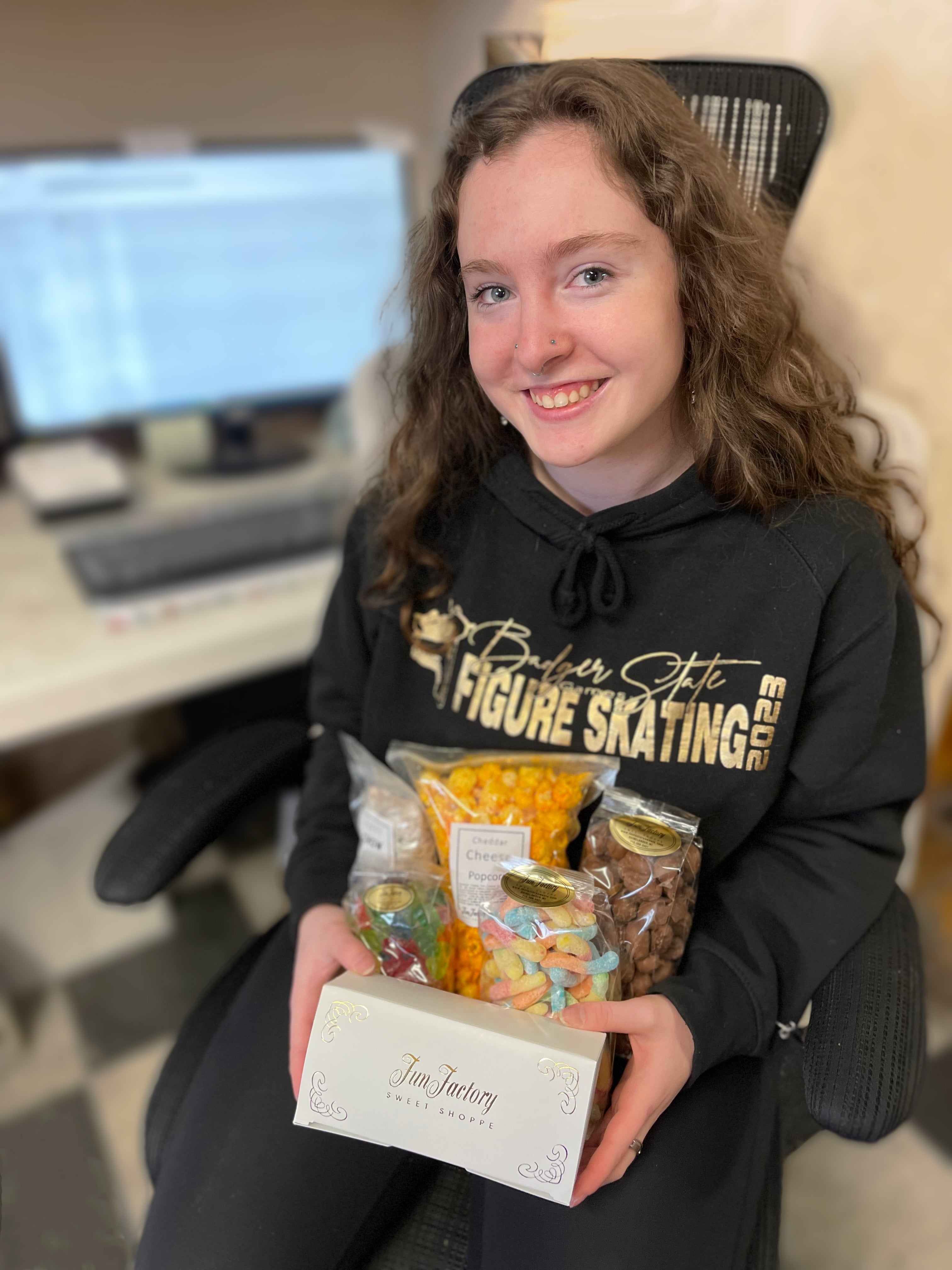 Popcorn & Gummy Assortment - Gift Box – Fun Factory Sweet Shoppe